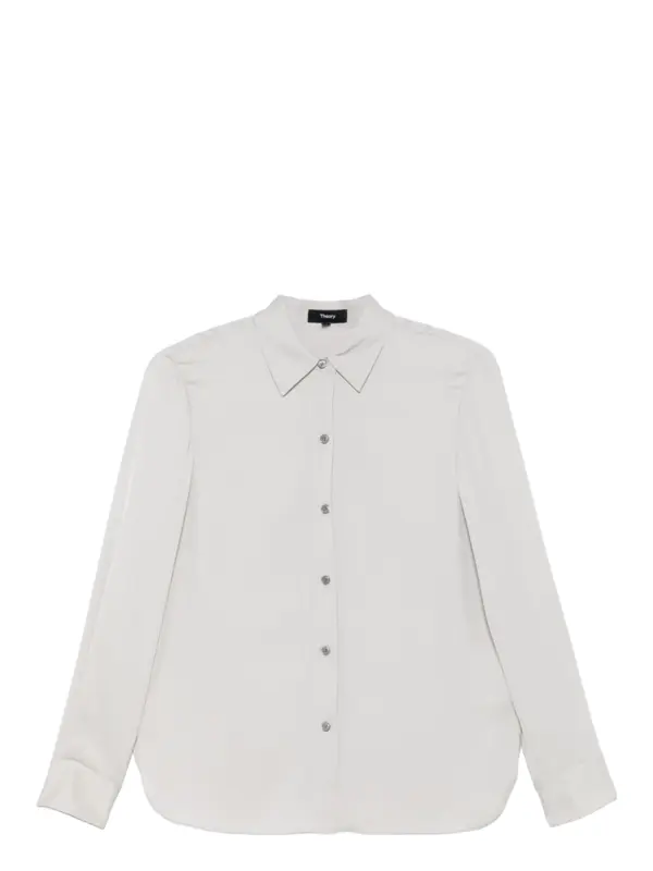 Theory Straight Fit Shirt - Grey