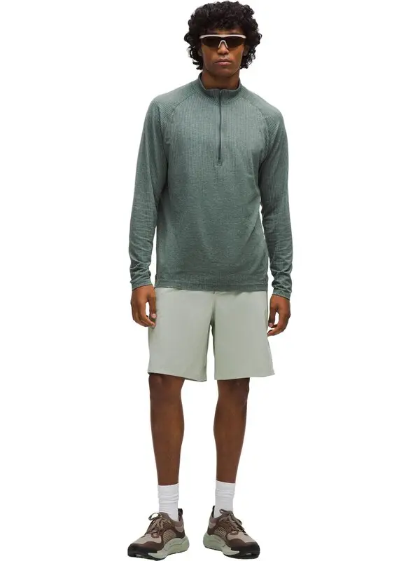 Lululemon Pace Breaker Linerless Short 9 - Fog Green