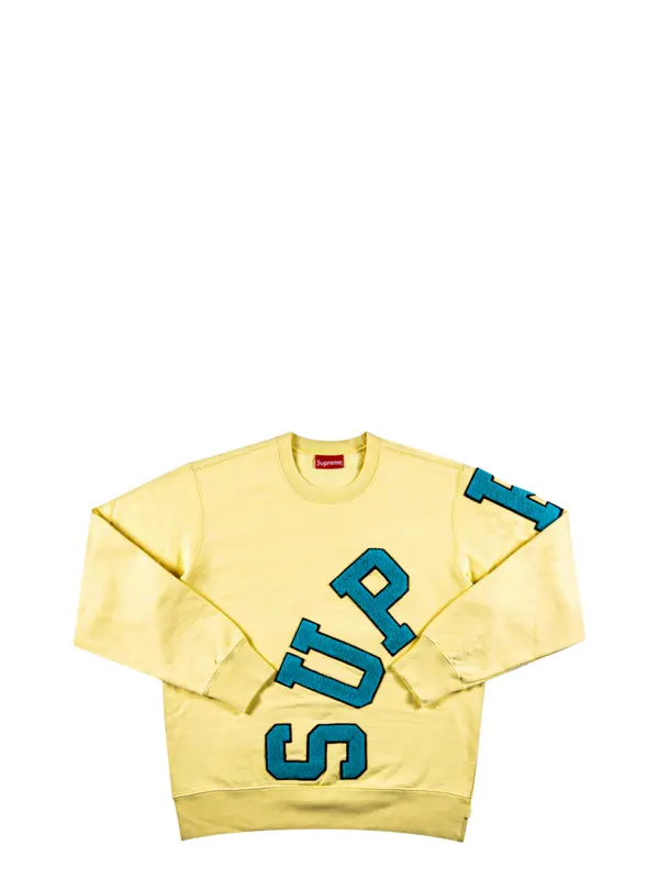 Supreme Big Arc Crewneck - Yellow