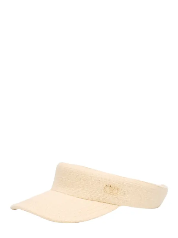 Valentino Garavani Vlogo Signature Visor - Yba Burro
