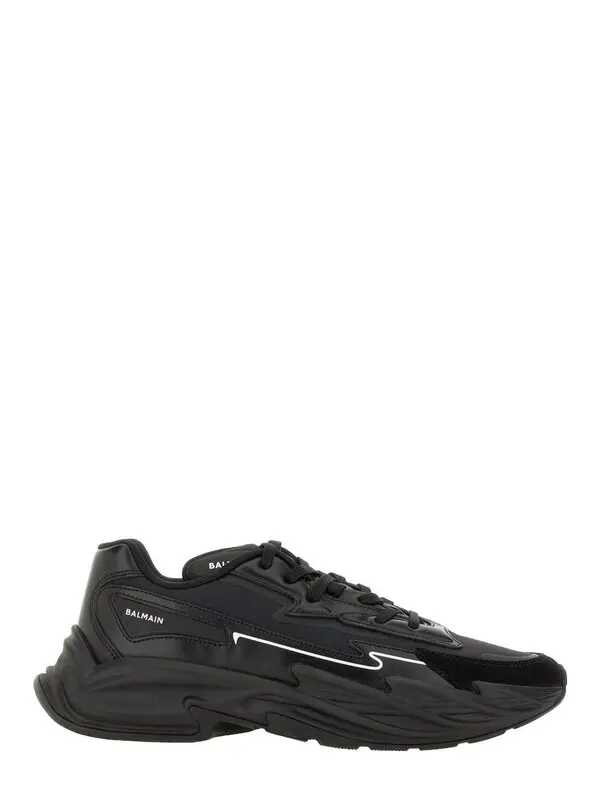 Balmain Run-row Sneakers - Black