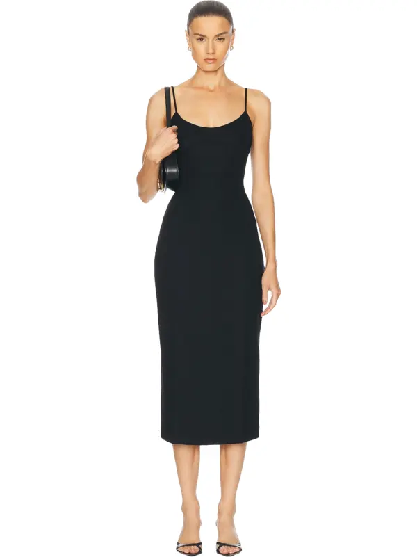 LESET Rio Corset Dress - Black