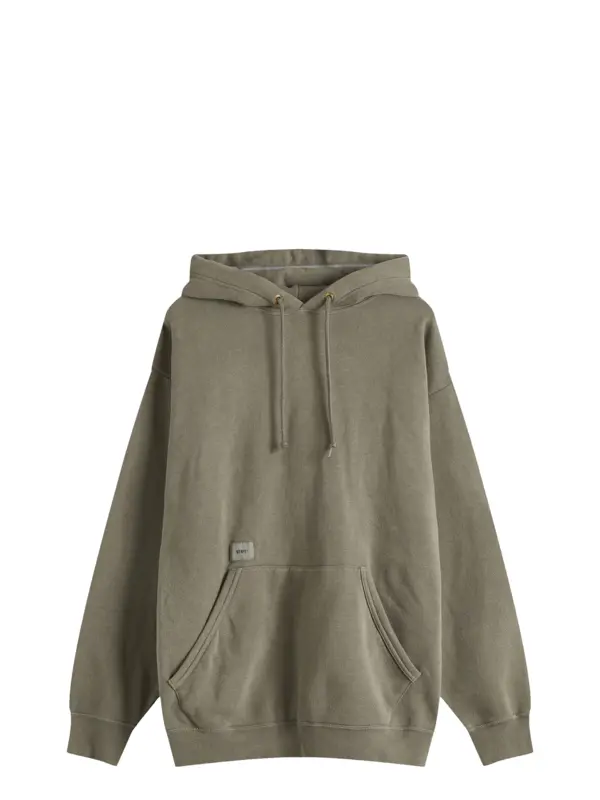WTAPS 17 Garment Dyed Hoodie - Olive Drab