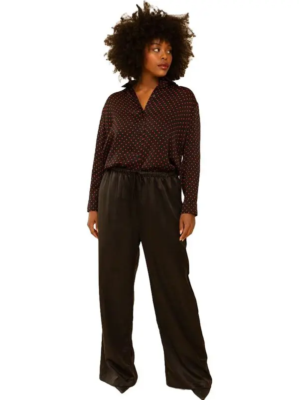 WHIMSY + ROW Denise Top - Red Polka Dot