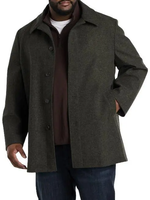 Michael Kors Kurt Overcoat - Olive