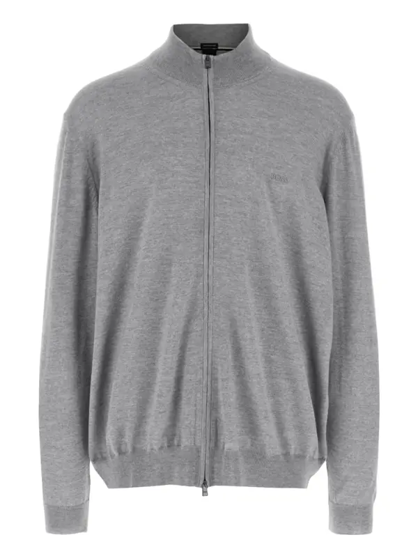 Hugo Boss Balonso Cardigan - Grey