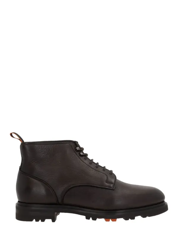 Santoni Logan Ankle Boots - Brown