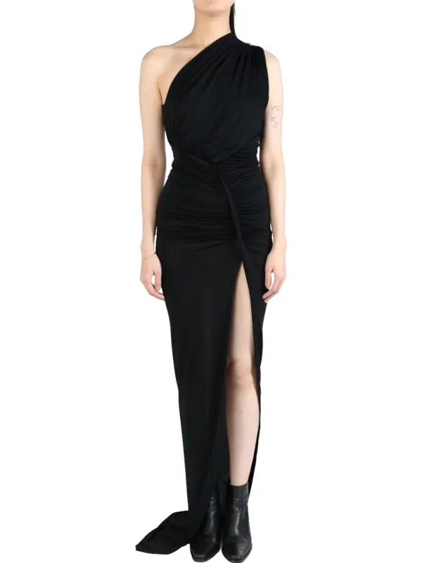 Rick Owens Avra Maxi Dress - Black