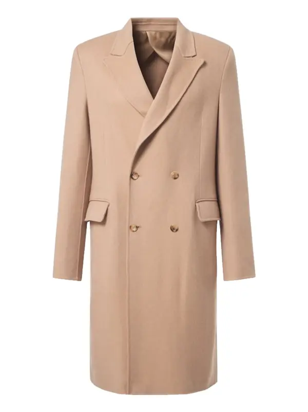 Gabriela Hearst Double-breasted Cashmere Coat - Beige