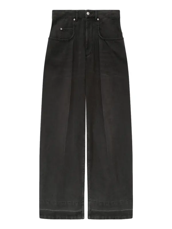 MARANT ETOILE Rachelle Loose Fit Jeans - Black