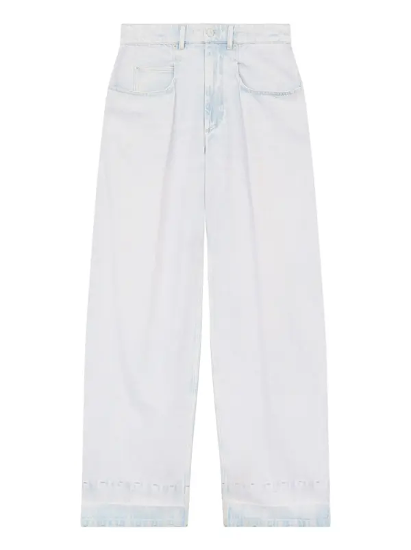 MARANT ETOILE Rachelle Loose Fit Jeans - Light Blue
