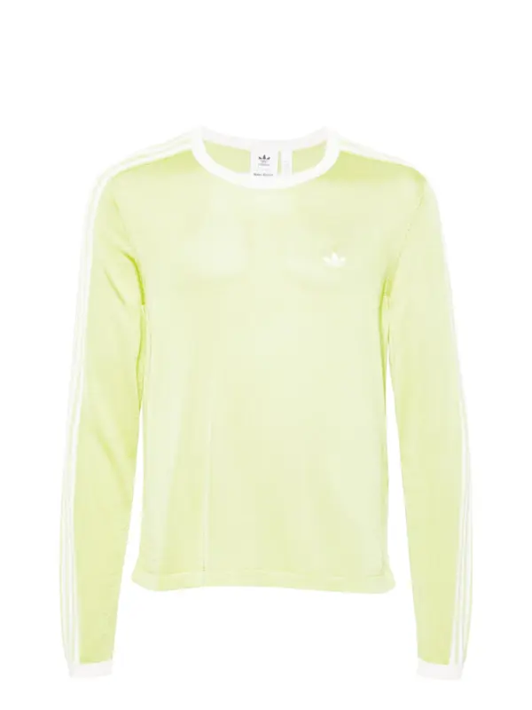 Adidas X Wales Bonner Fine-knit Top - Green