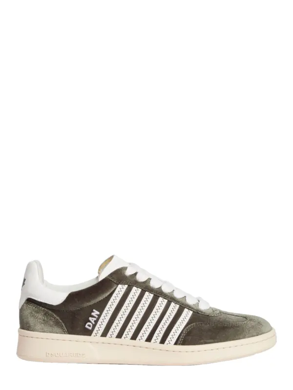 Dsquared2 Velvet Low-top Sneakers - Green