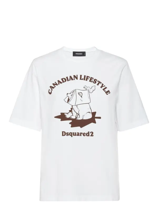 Dsquared2 Logo-print T-shirt - White
