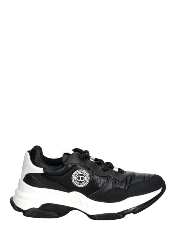 TWINSET Logo-patch Sneakers - Black