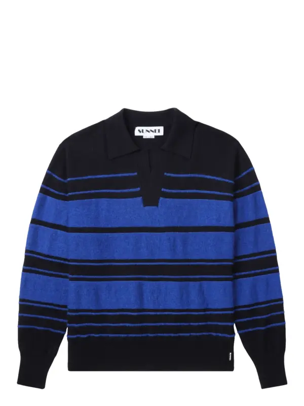 Sunnei Striped Sweater - Blue