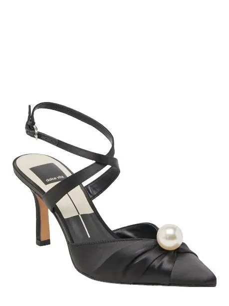 Dolce Vita Kaysey Ankle Strap Pumps - Onyx
