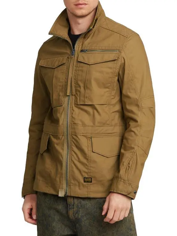 G-star Raw Rovic Slim Fit Water Repellent Field Jacket - Kangaroo