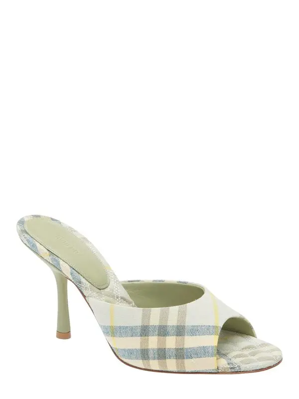 Burberry Mews Check Slide Sandal - Breeze Ip Check