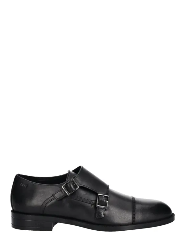 Hugo Boss Tayil Monk Shoes - Black