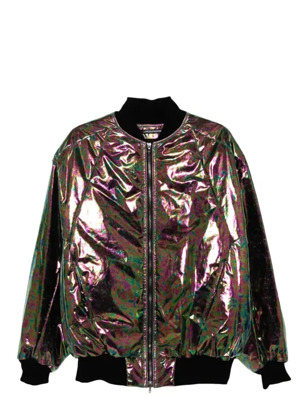 JULIUS Acid Bomber Jacket - Neutrals