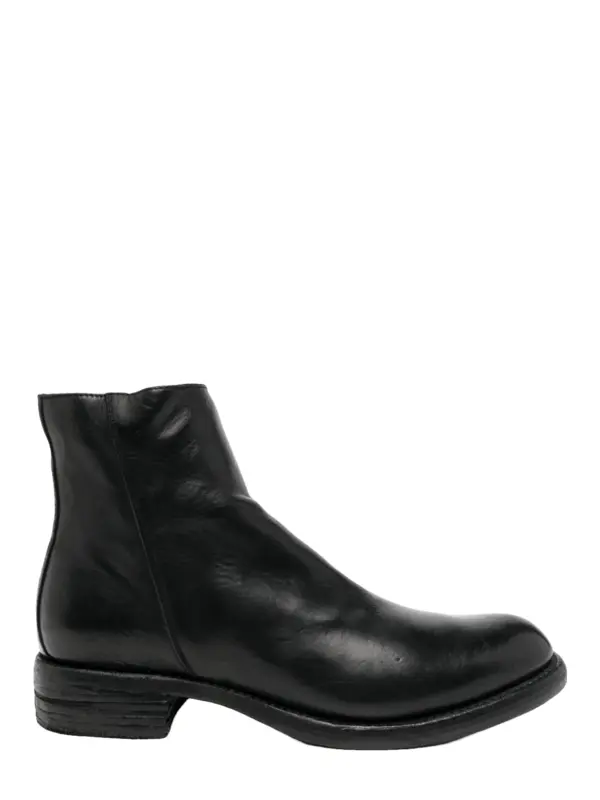 A DICIANNOVEVENTITRE Zip Fastening Boots - Black