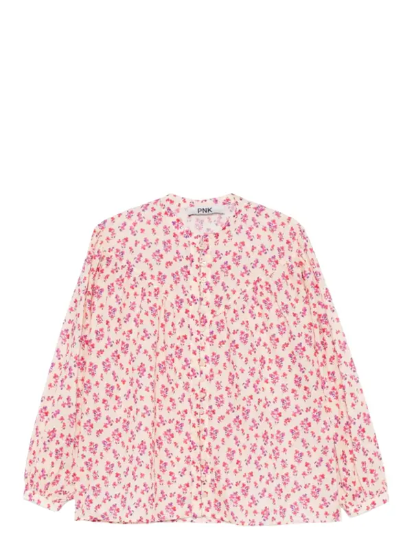 PNK Printed Blouse - Neutrals