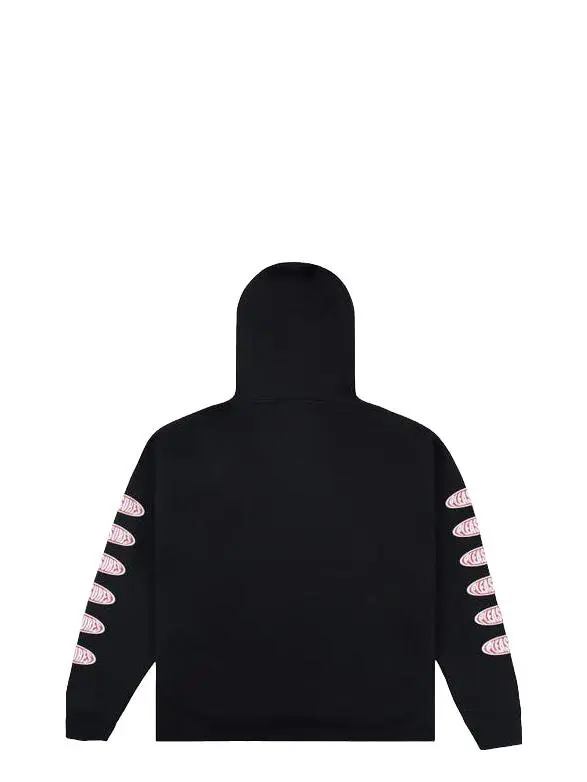 PLEASURES Bubble Logo Hoodie - Black