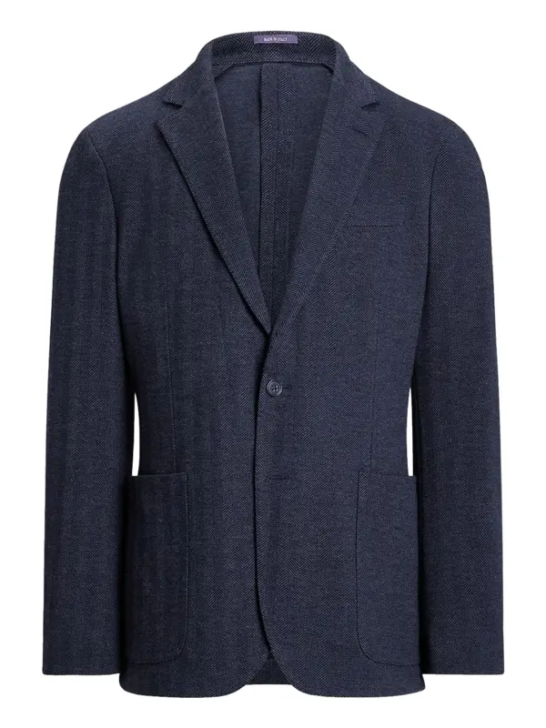 Ralph Lauren Hadley Herringbone Jacket - Navy Multi
