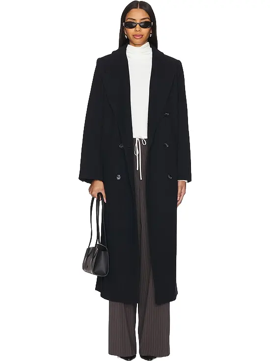 IVY OAK Clemence Oversized Blazer Coat - Dark Navy