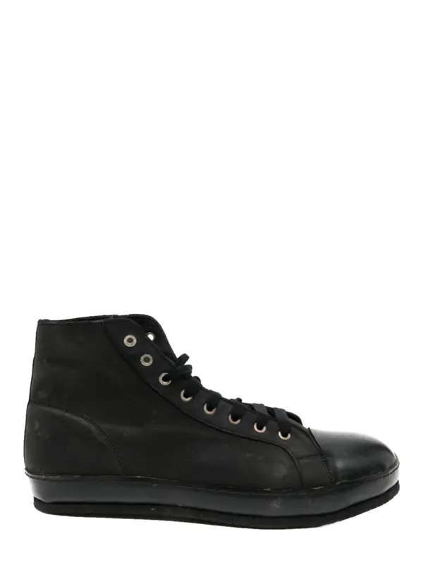 A DICIANNOVEVENTITRE Round Toe Trainer - Black
