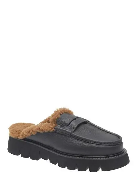 PEDRO GARCIA Savy Lug Sole Mule - Black