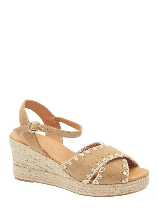 Cordani Ember Espadrille Platform Wedge Sandals - Arena