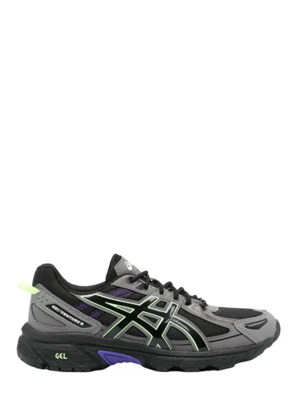 Asics Gel-venture Ribbed Sneakers - Black