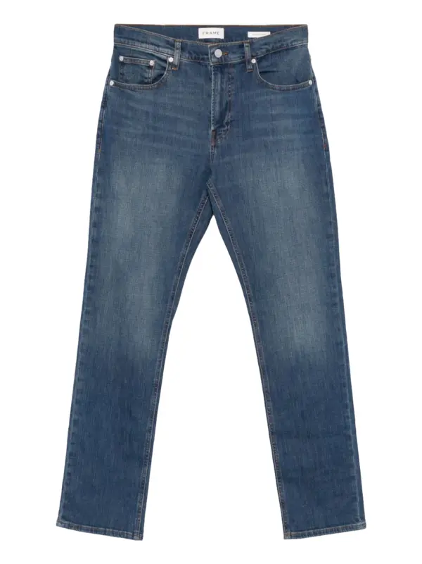 FRAME Modern Straight Leg Jeans - Blue