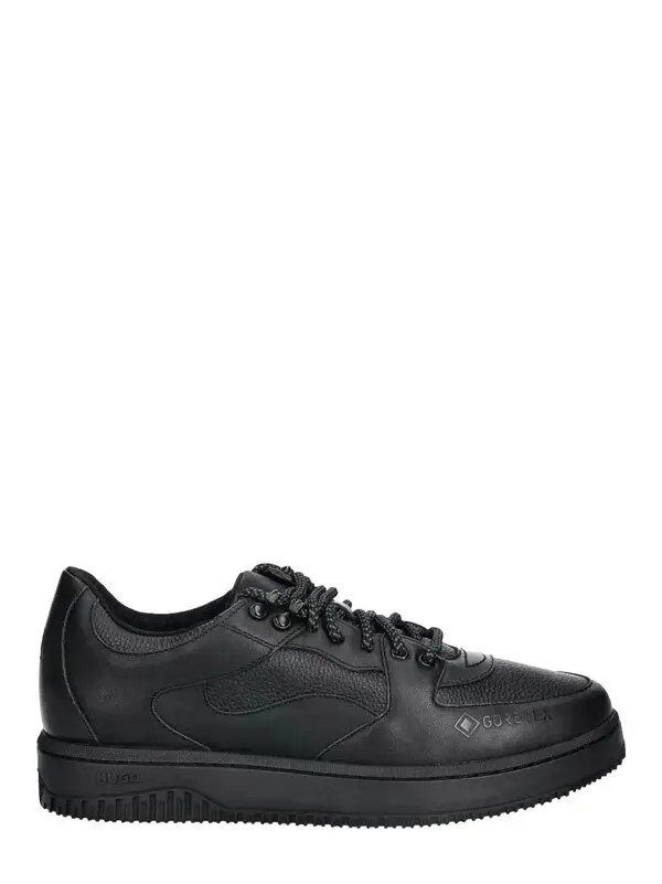 Hugo Boss Leather Sneakers - Black