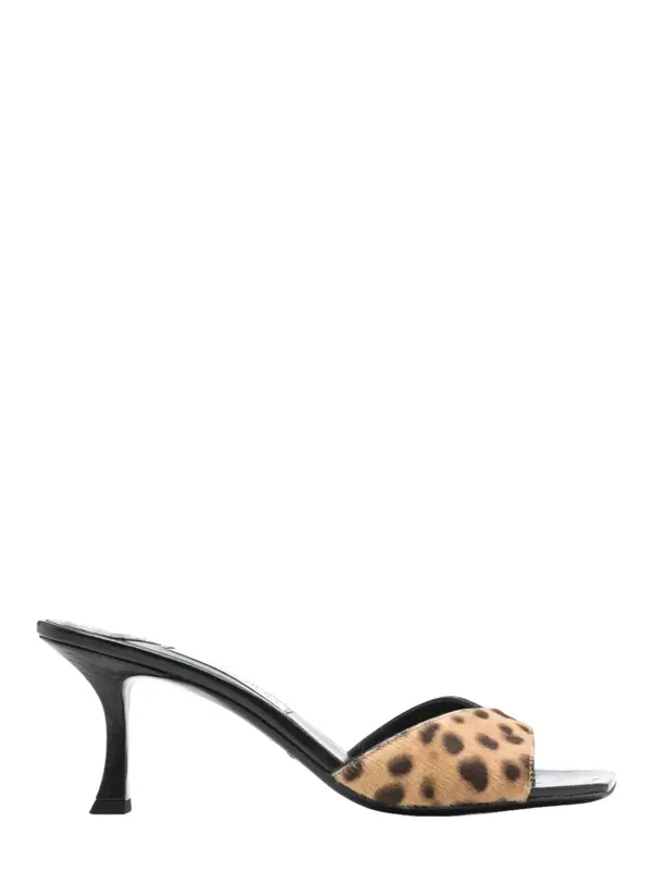 JIMMY CHOO 70mm Skye Mules - Brown