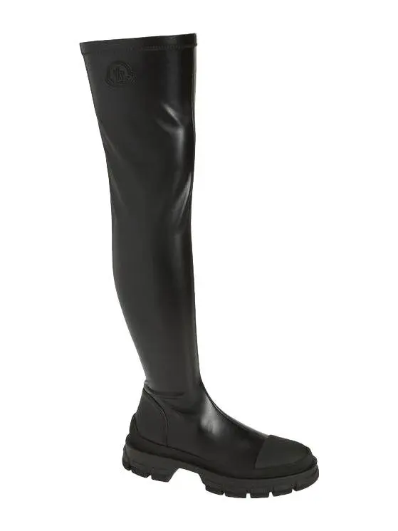 Moncler Hevea Over-the-knee Boots - Black