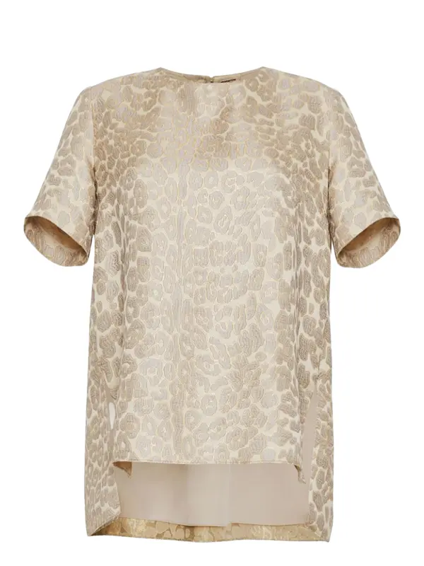 Adam Lippes Pleat-back Top - Neutrals