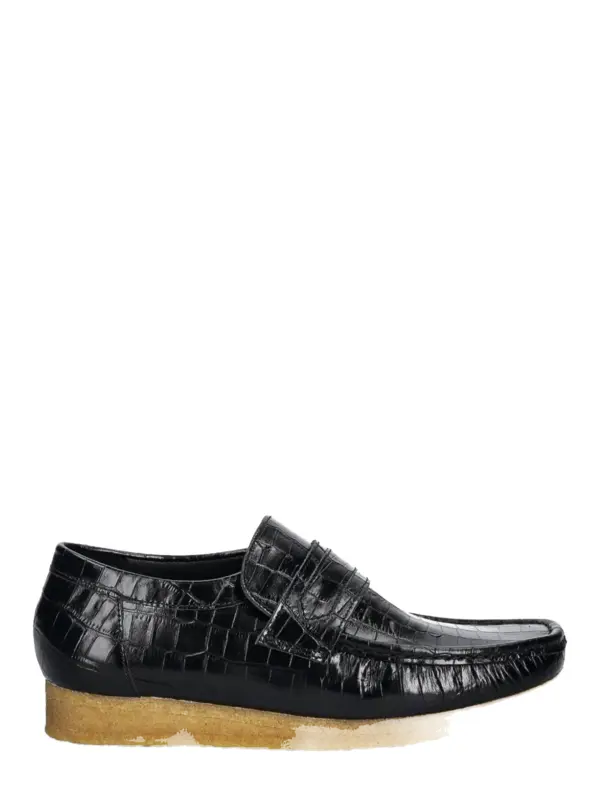 Clarks Wallabee Loafers - Black
