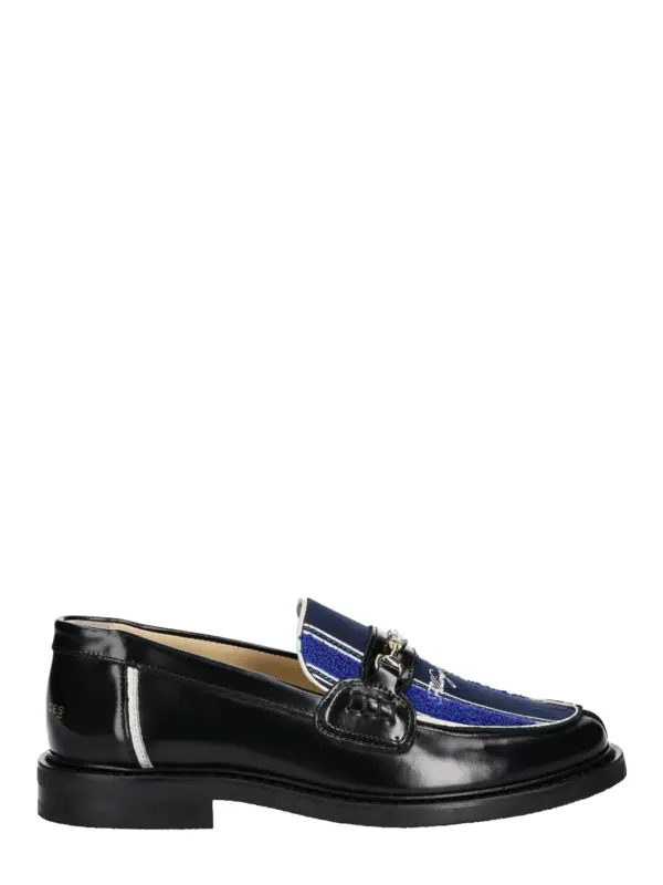 Filling Pieces Football Loafers - Black