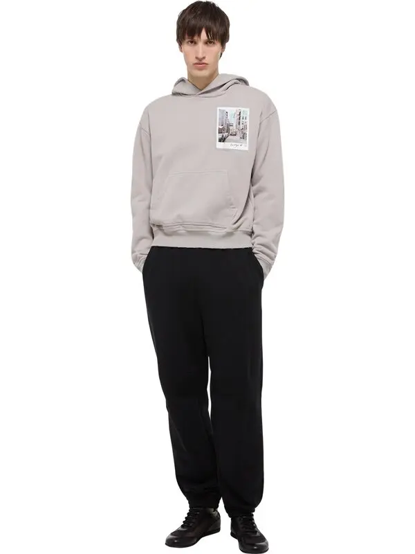 Helmut Lang Postcard Hoodie: Brooklyn - Grey