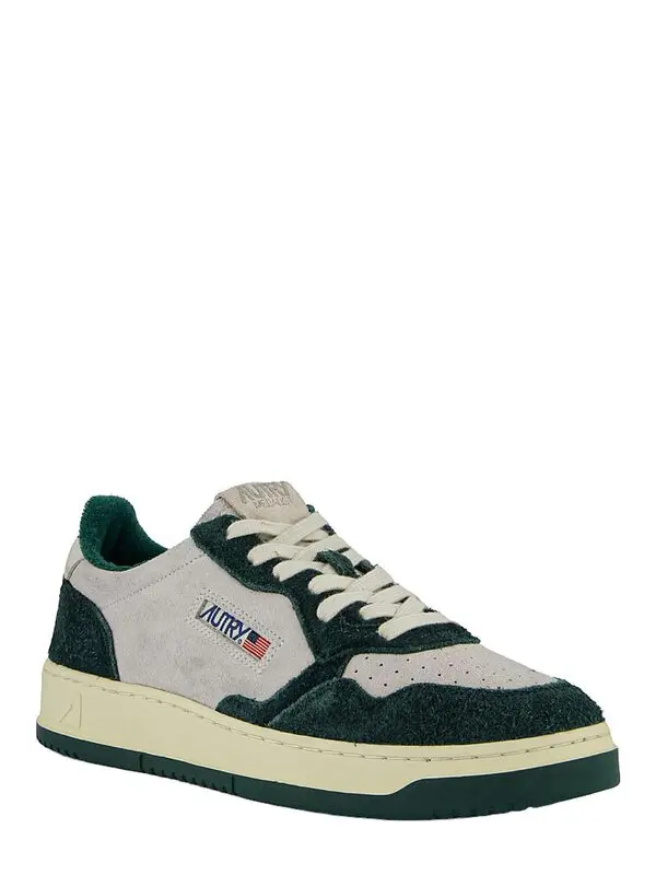 AUTRY Medalist Low Top Sneakers - Bottle Green