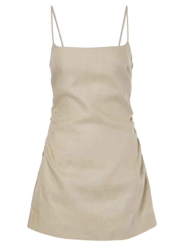 Sir The Label Tamara Linen Minidress - Green