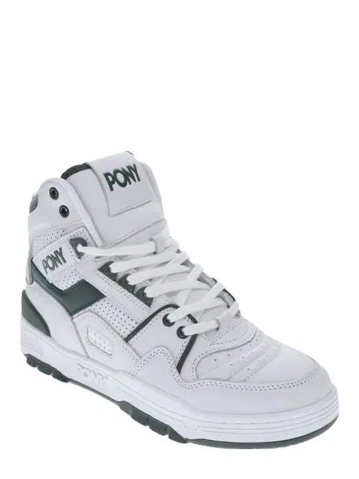 PONY M100 High-top Sneakers - White/sycamore
