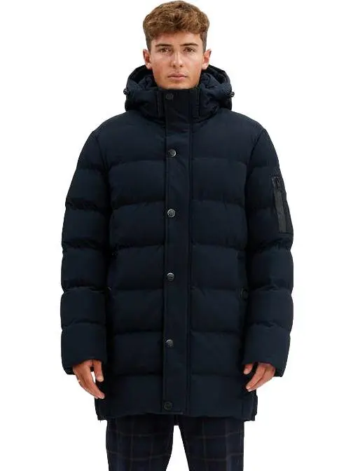 POINT ZERO Long Puffer - Navy