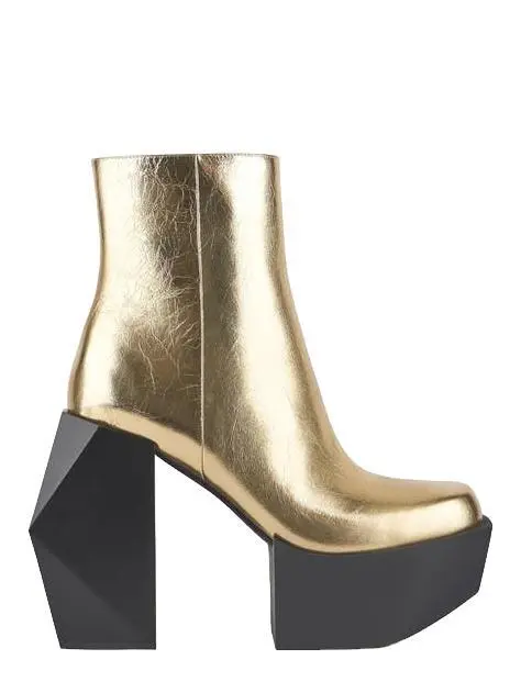 United Nude Stage Platform Boots - Gold
