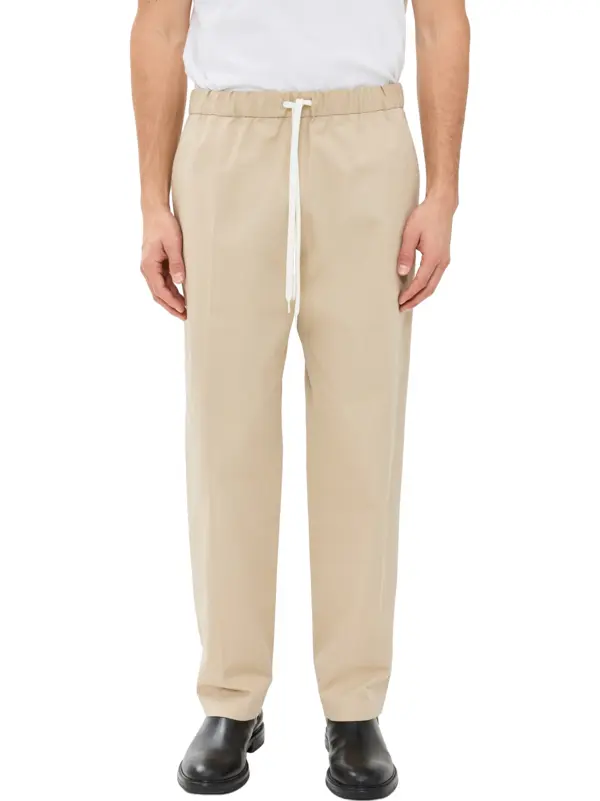 MAISON MARGIELA Drawstring Trousers - Dune