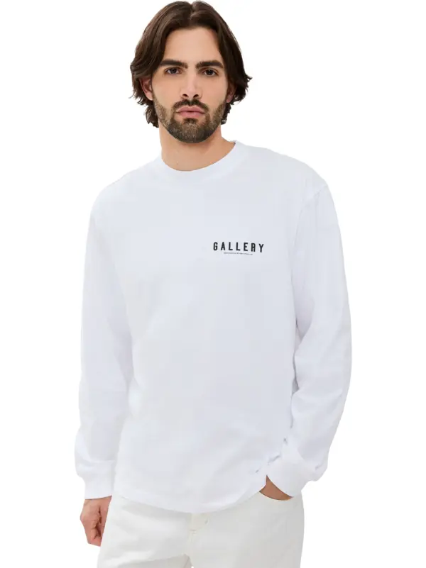 AGOLDE X Rsvp Gallery Graphic Pullover - White/black