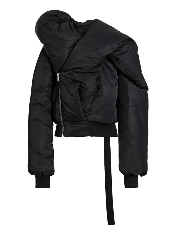 Rick Owens Padded Shell Bomber Jacket - Black